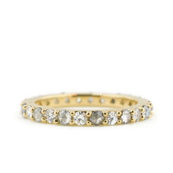 Heirloom and Rose Cut Diamond Wedding Band | Abby Sparks Jewelry