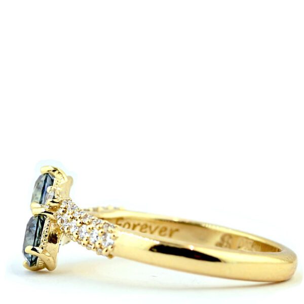 Toi et Moi Sapphire Ring | Custom Engagement Ring