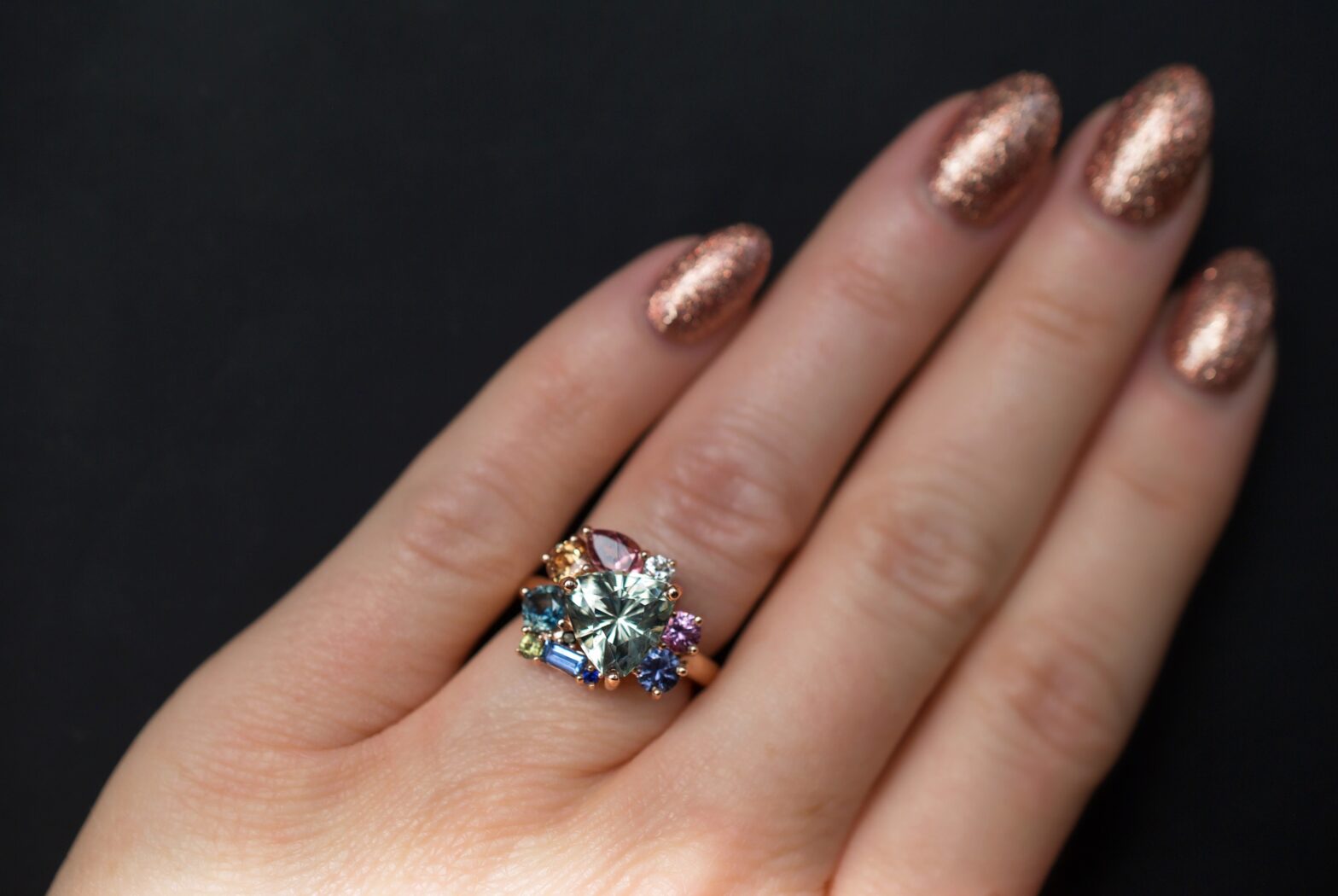 Cluster Engagement Rings | Abby Sparks Jewelry