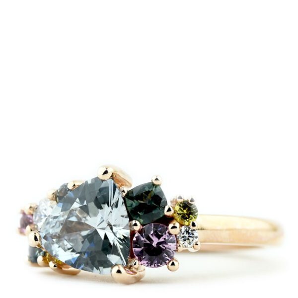 Ocean Inspired Engagement Ring | Custom Engagement Ring