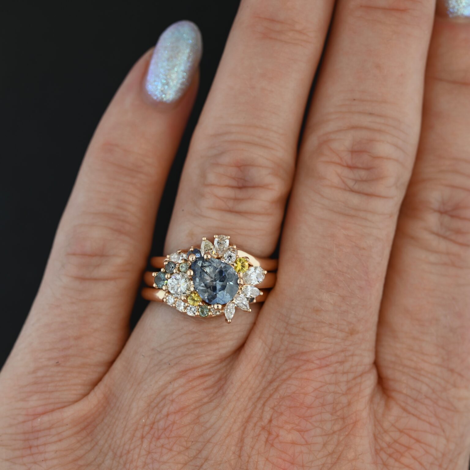 What Is A Bridal Set? How Engagement Rings and Wedding Bands Work ...