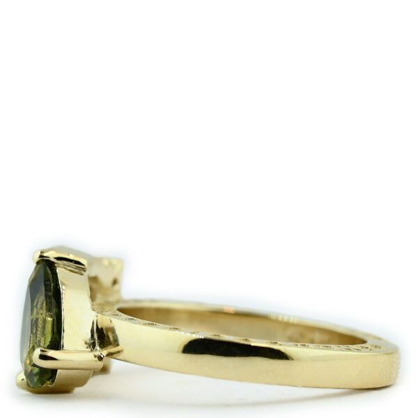 Toi et Moi Sapphire Diamond Ring | Custom Engagement Ring