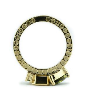 Toi et Moi Sapphire Diamond Ring | Custom Engagement Ring