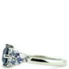 Ocean Blue Sapphire Engagement Ring | Custom Engagement Ring